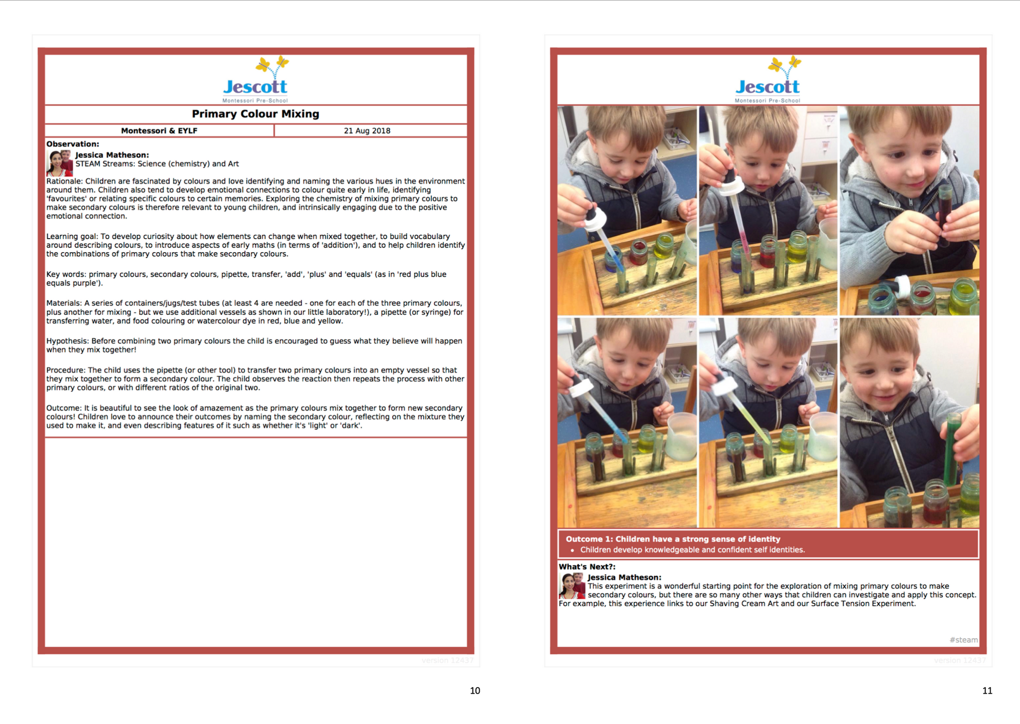 A World of Wonder Experiment Guide | Montessori Child