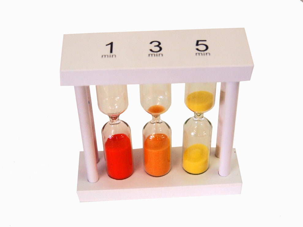3-in-1 Sand Timer | Montessori Child