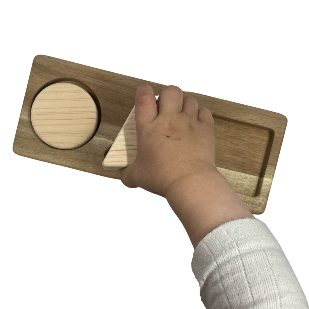Three Shape Puzzle | Montessori Child